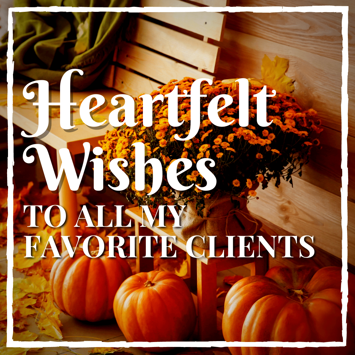 Thanksgiving Social Graphics: Real Estate Themed Social Graphics